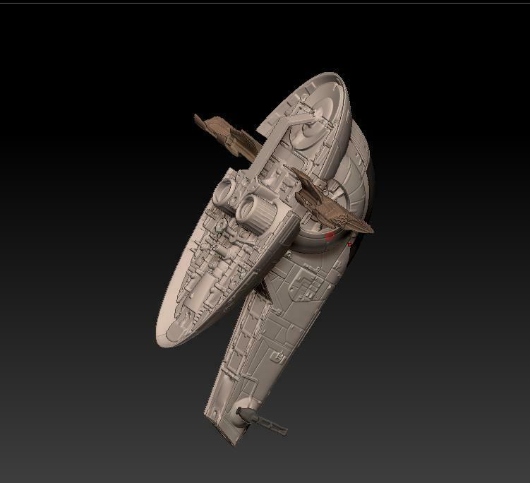 ⭐ STAR WARS .STL Slave One .3D ACTION FIGURE .OBJ KENNER STYLE.・ 3D ...