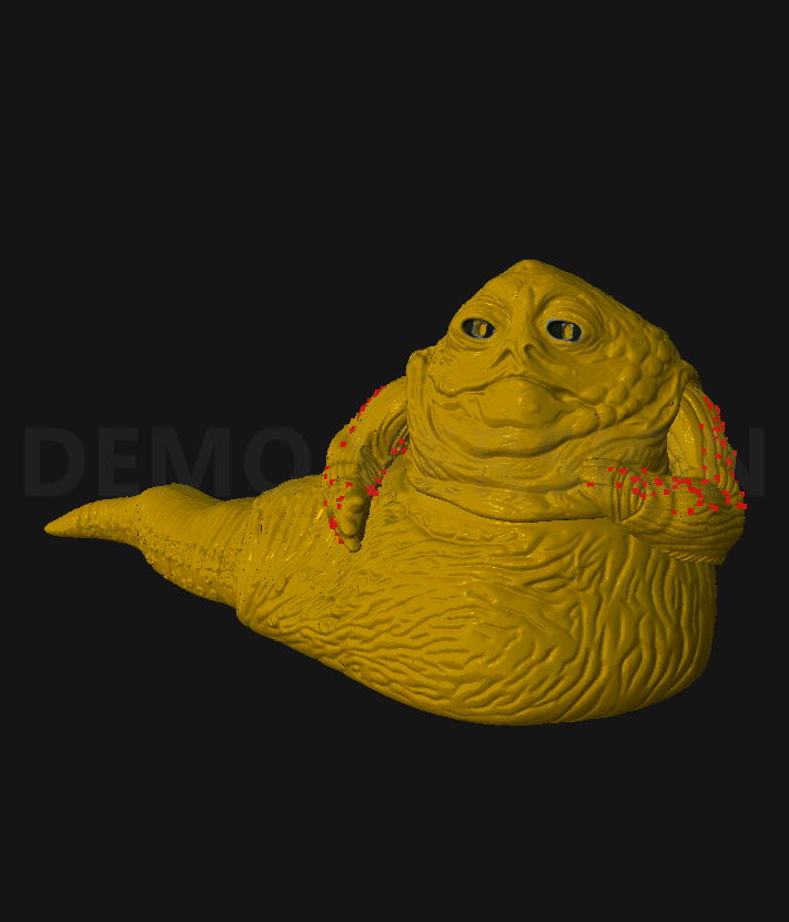 3D file STAR WARS .STL JABBA THE HUTT .3D ACTION FIGURE .OBJ KENNER ...