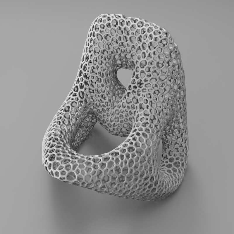 arquivo STL escultura voronoi voronoi art sculpture 🎨 ・modelo para ...