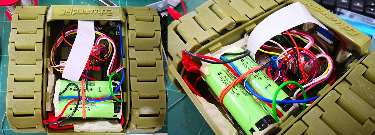 Free STL file EdRover - Raspberry Pi Home Surveillance Rover with ...