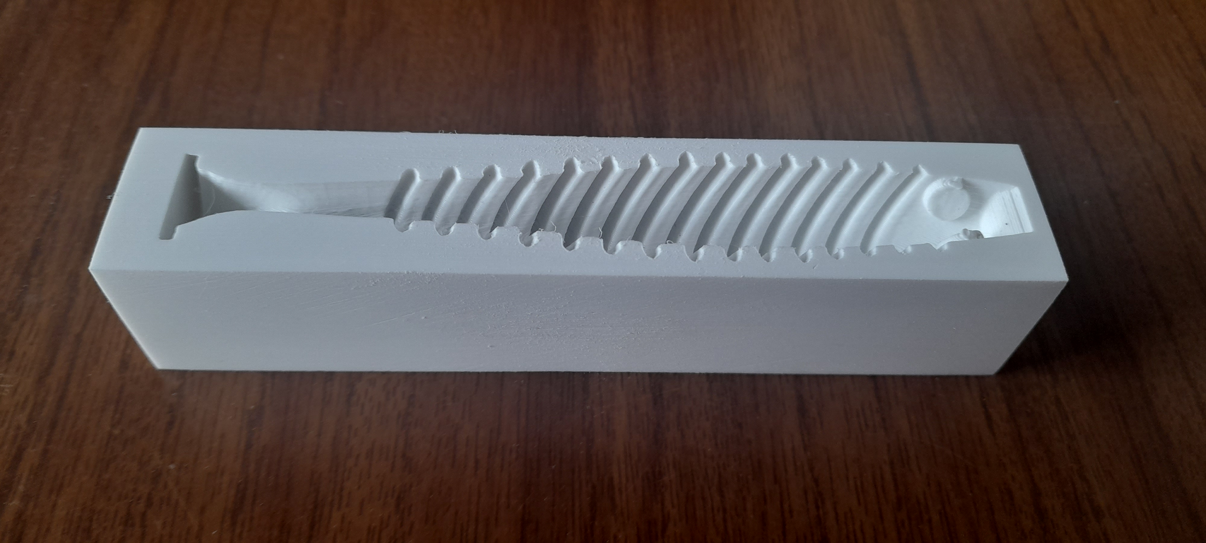 🎣 POUR FISHING LURE MOLD 127mm-5 inch・ STL File for ・Cults