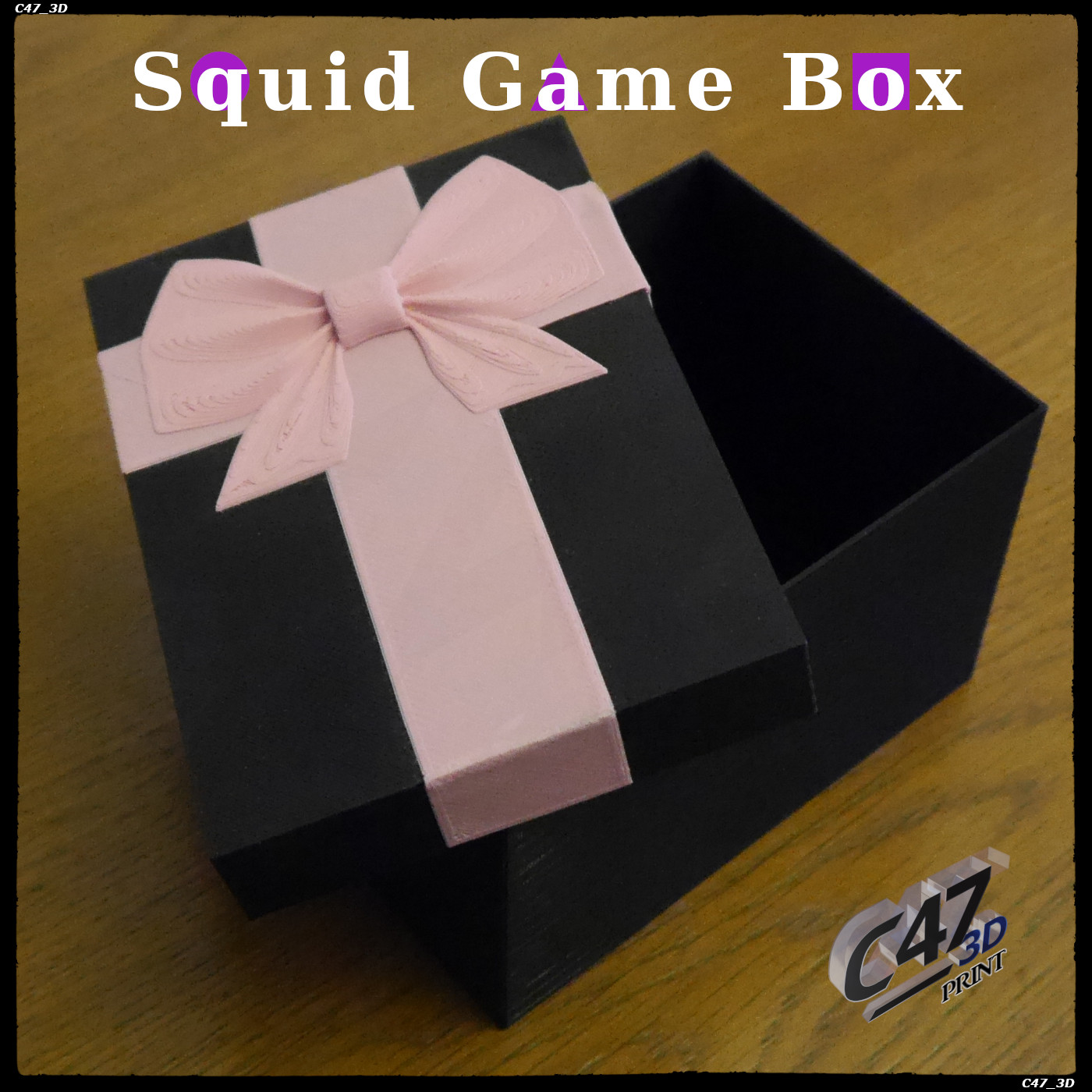 🦑 Squid Game Box・Free STL File for ・Cults