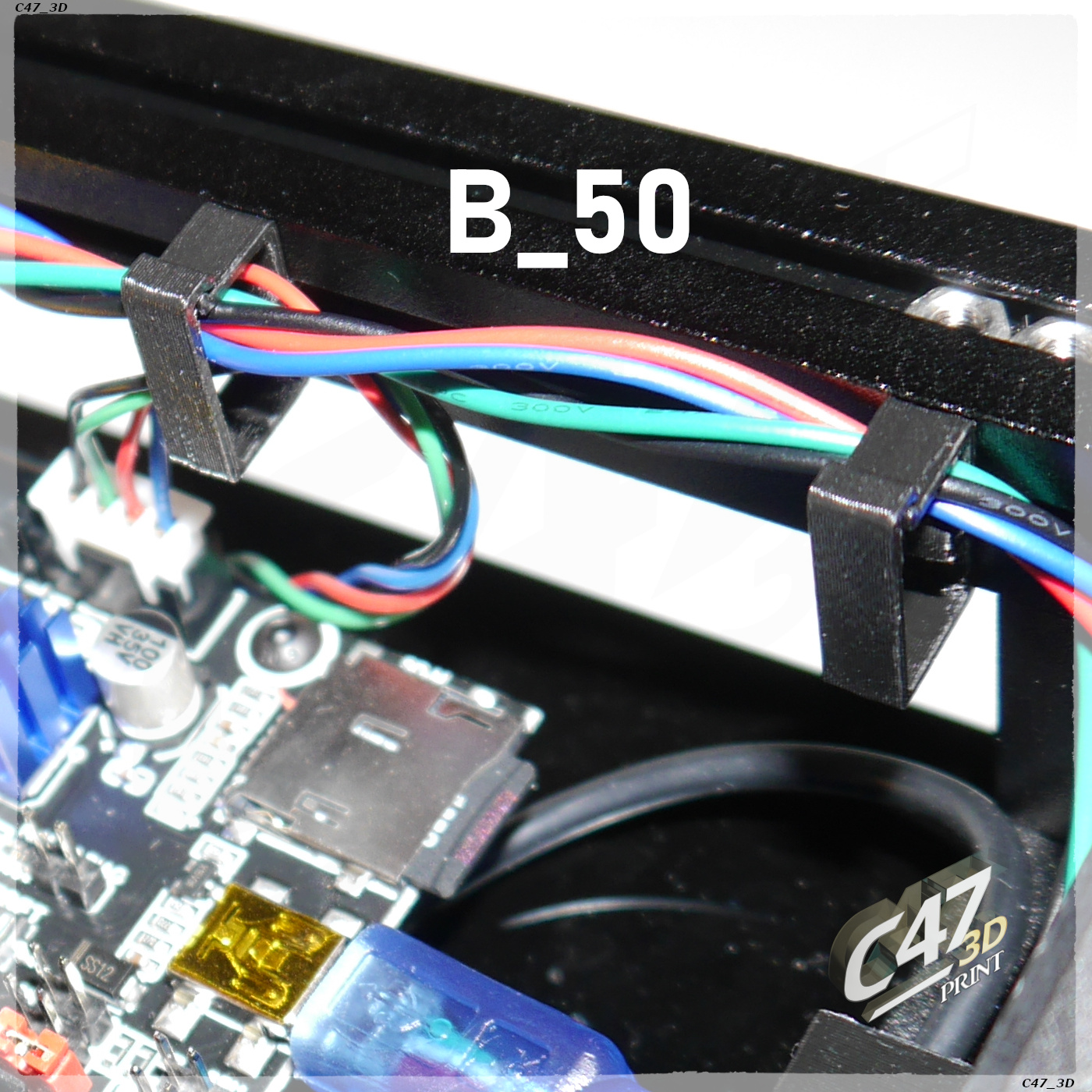 Free STL file Cable clips for 1515 extrusion - Voron 0.1 🔌 ・3D ...