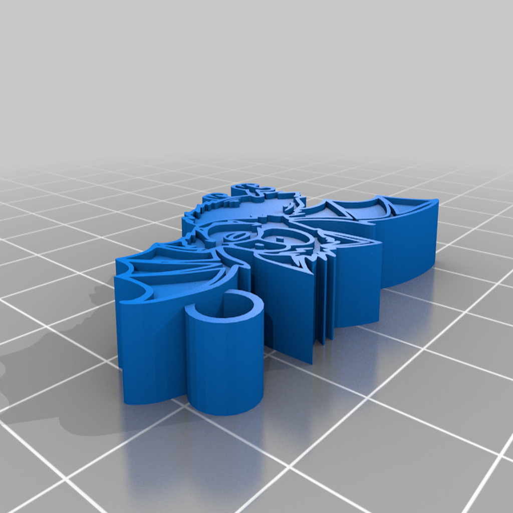 Free STL file Funny Bat Keychain 🦇 ・3D printer model to download・Cults