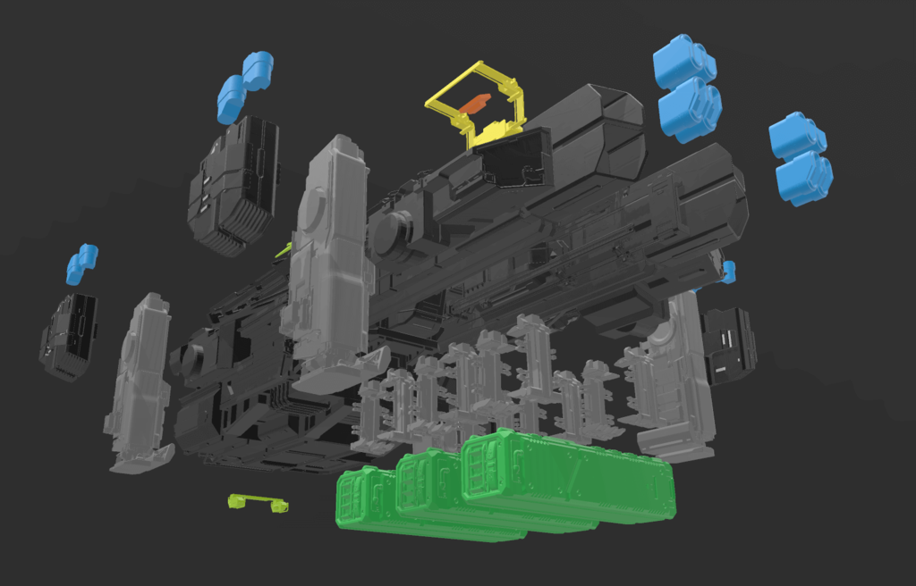 免费 STL 文件 Star Citizen Argo Raft ⭐・可下载 3D 打印设计・Cults