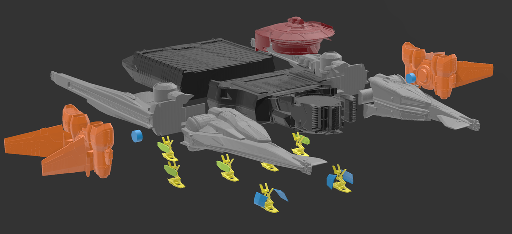 Free STL file Star Citizen Anvil Crucible ⭐ ・3D print object to ...