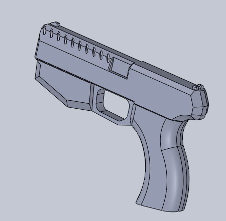 🔫 Toy Gun・ STL File for ・Cults