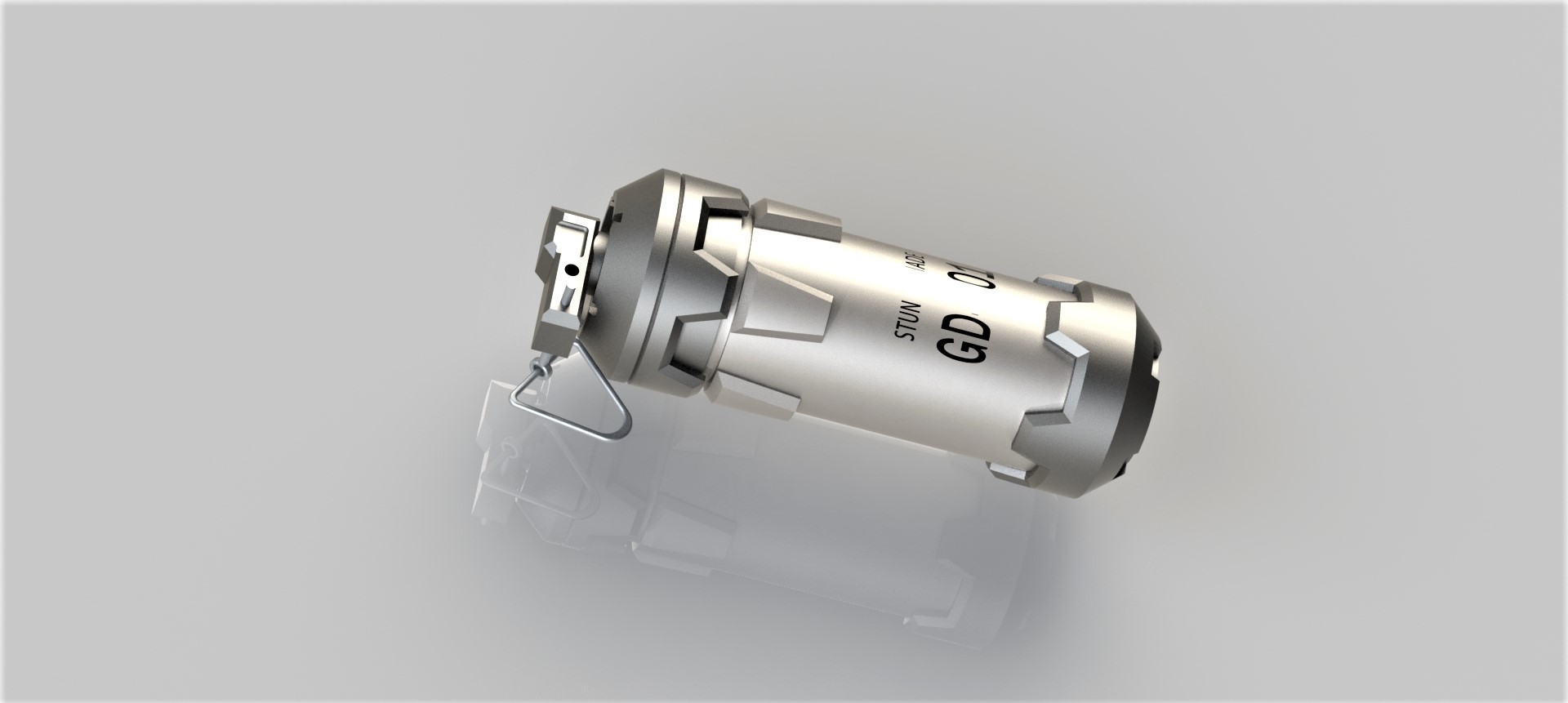 STL file Grenade Container 🔫 ・3D printer design to download・Cults