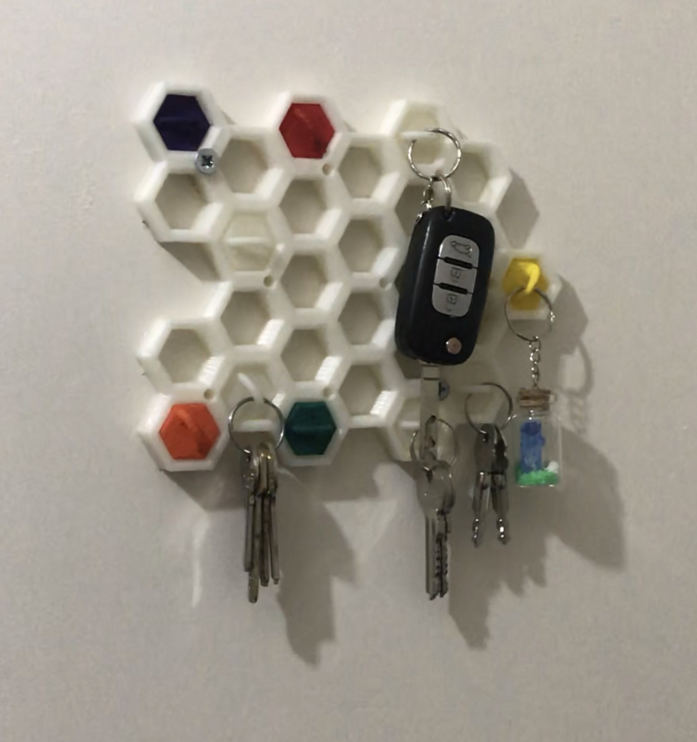 3D printable key holder • made with ender3pro・Cults