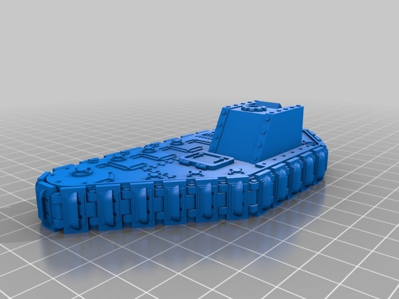 👽 Demon Rust Alien Hybrid Tank・Free STL File for ・Cults