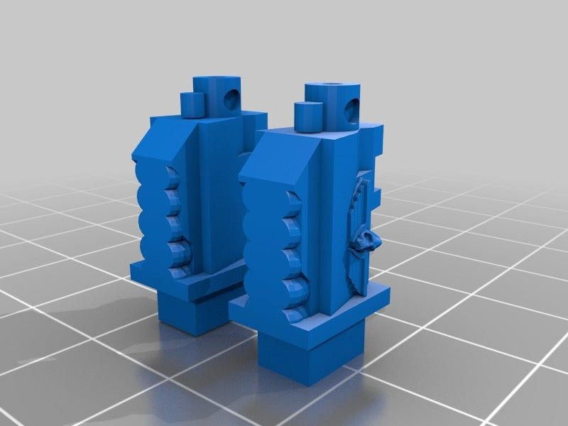 👽 Demon Rust Alien Hybrid Tank・Free STL File for ・Cults