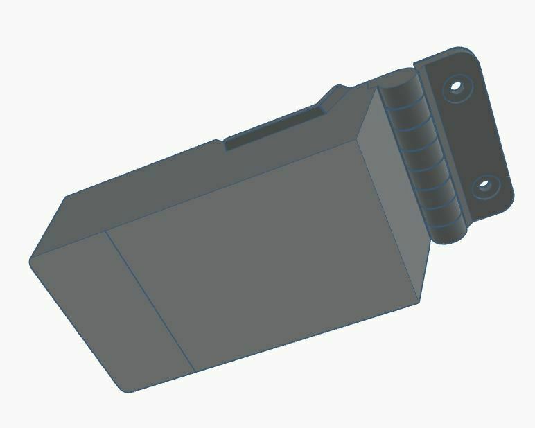 🖥️ Weather Protector for Outdoor Padlock and Hasp・Free 3D File for ・Cults