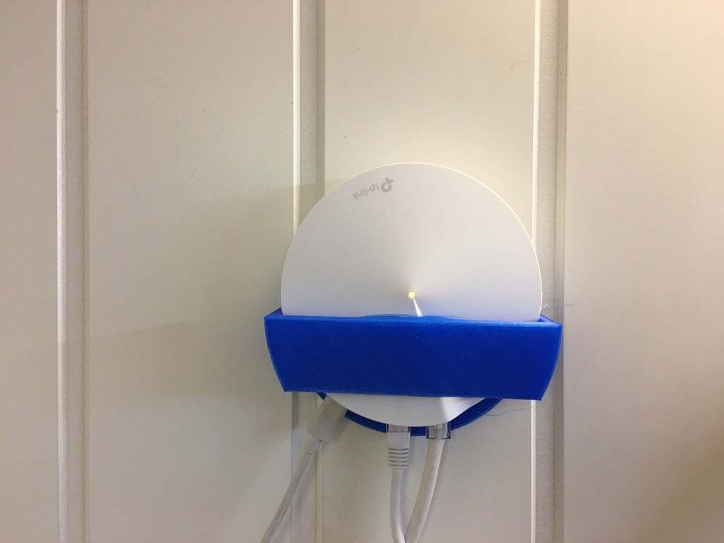 Free STL file TP Link Deco M5 wall mount 🔗 ・Template to download and 3D ...