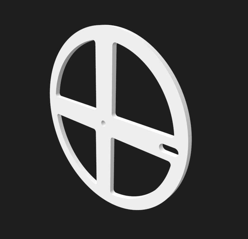 STL file Corima HR 4 Spoke Wheel 🛞 ・Model to download and 3D print・Cults