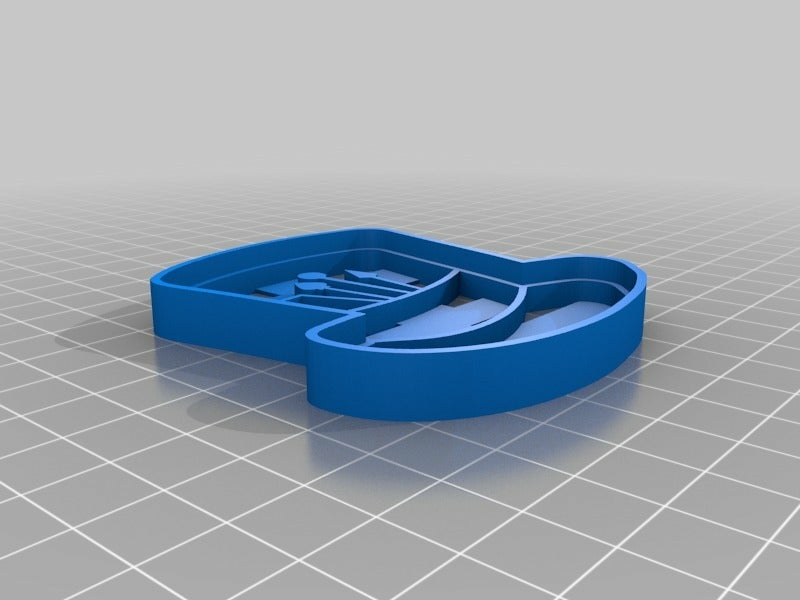 🎩 cookies cutter crazy hatter, alice・Free STL File for ・Cults