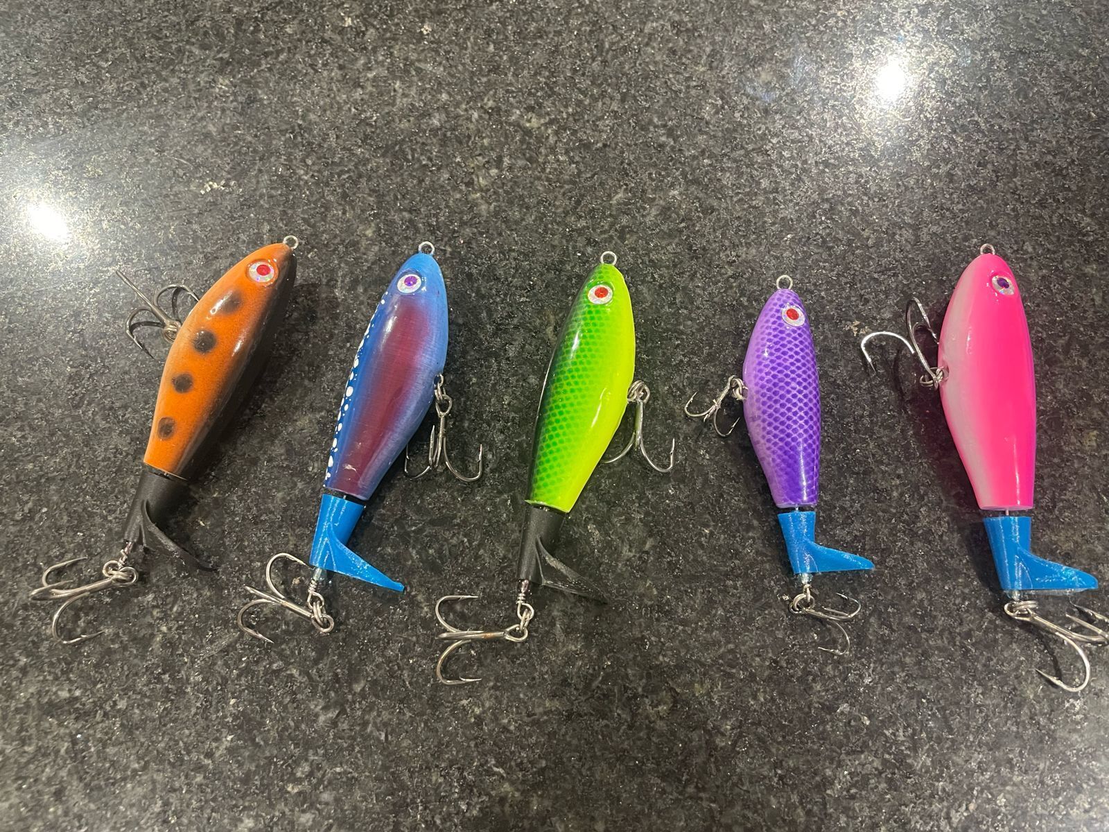 Señuelo de pesca Whopper Plopper 2 (una pieza) impreso en 3D・Cults