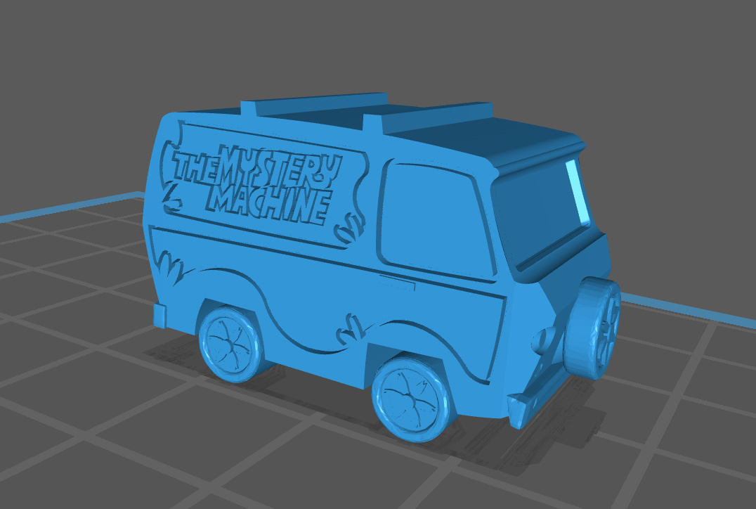 🎲 Mystery Machine・Free STL File for ・Cults