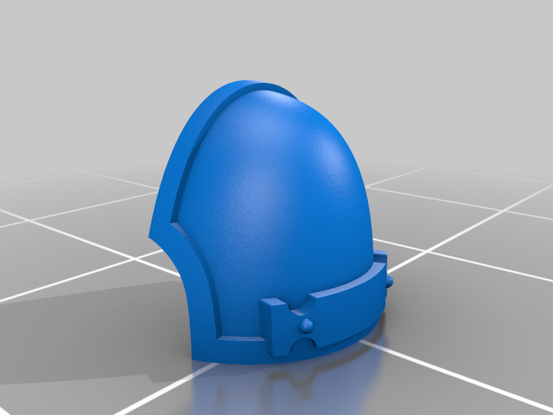 Free 3D file Space Knight Shoulder Pads v2.0 🛰 ・3D printable model to ...