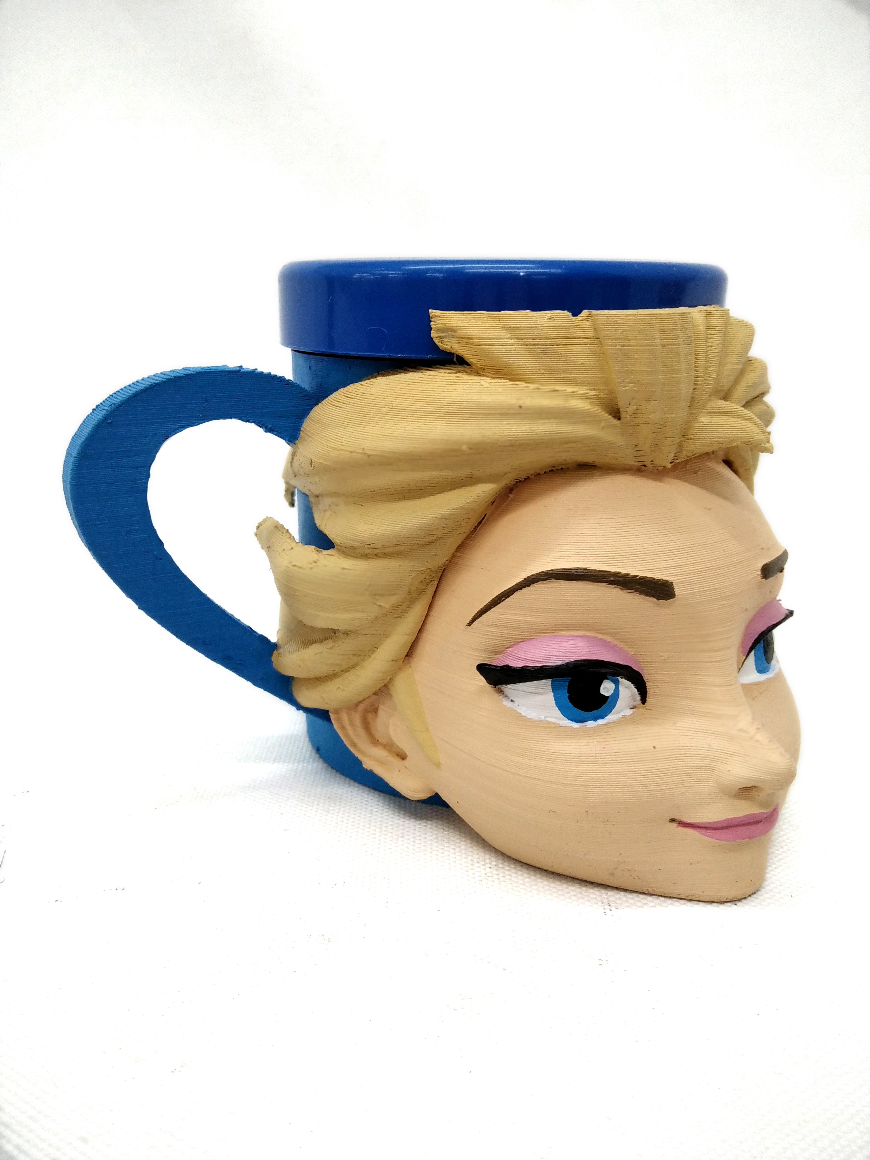 👽 Elsa Cup (Frozen)・Free STL File for ・Cults