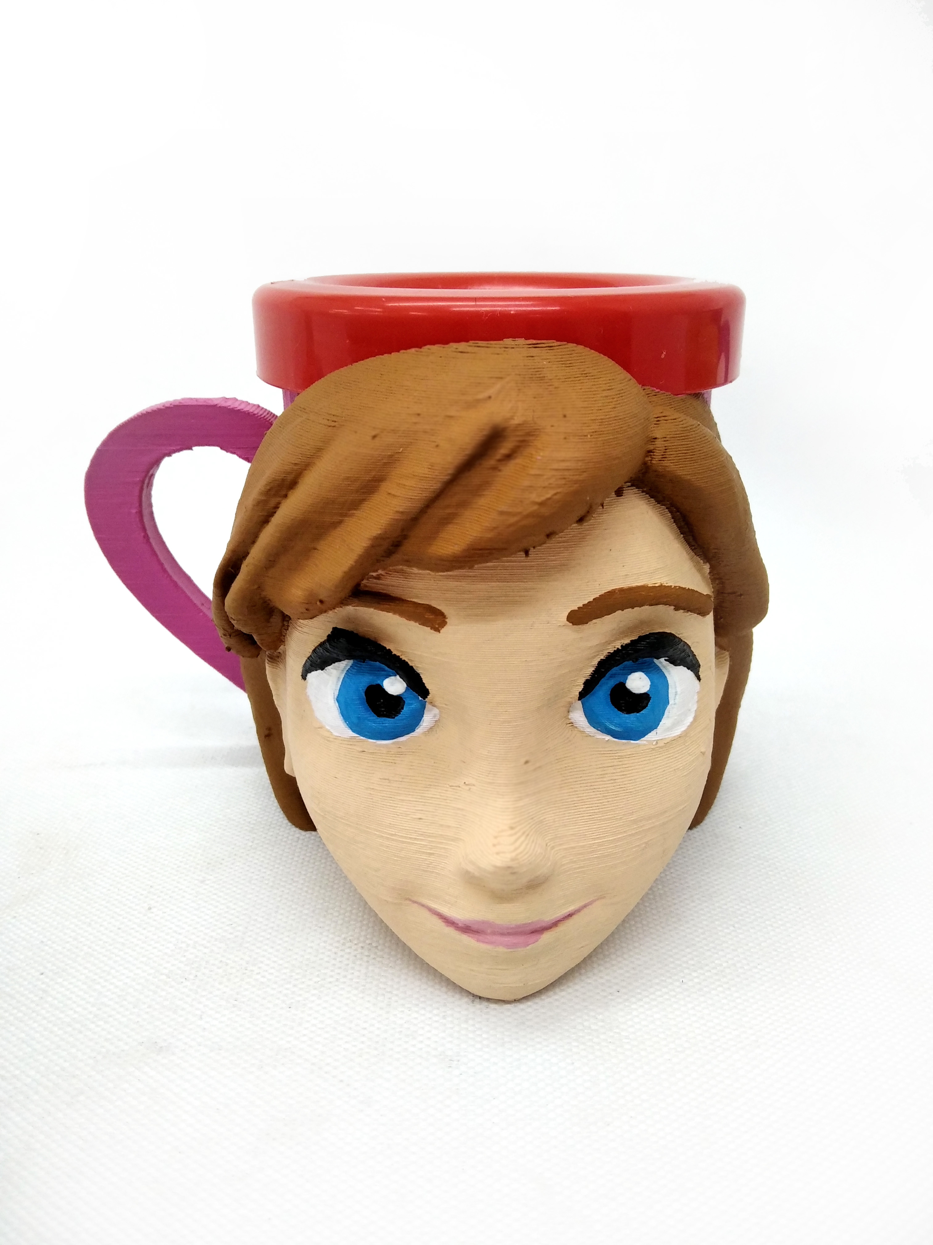 ☕ Anna Mug (Frozen)・Free STL File for ・Cults