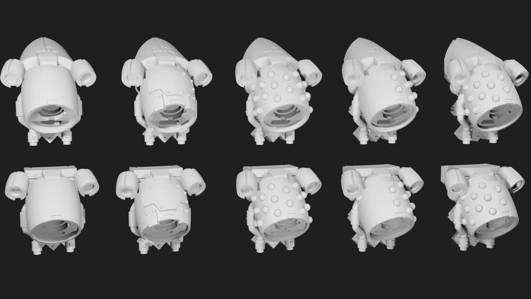 STL file Praetor Jetpacks 🦸 ・Template to download and 3D print・Cults