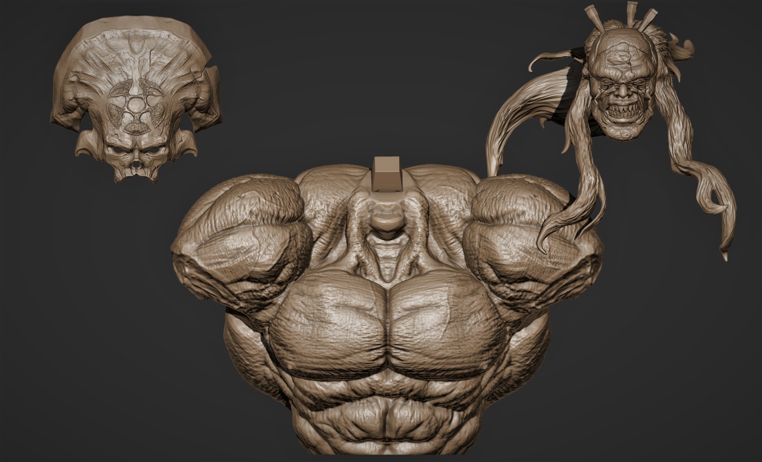 STL file Odium Court of The Dead bust 😵・3D printing idea to download・Cults