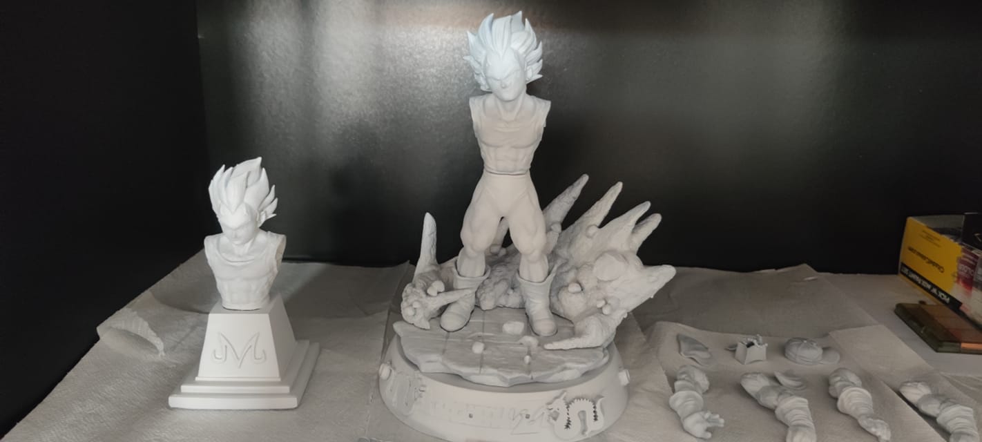 💬 Majin Vegeta・ 3D File for 3D printing・Cults