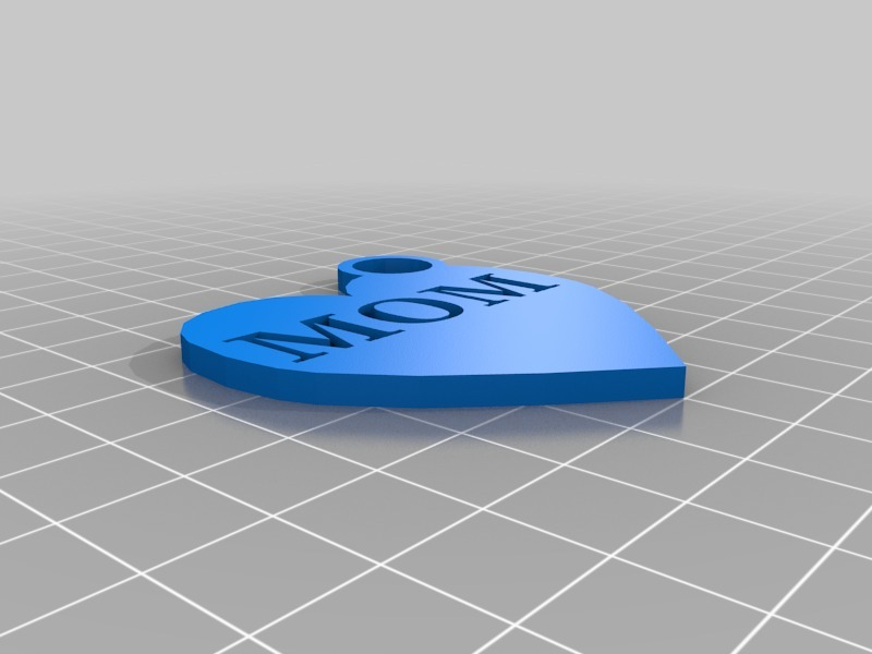 Free 3D file Mom Keychain 🗝️・Design to download and 3D print・Cults