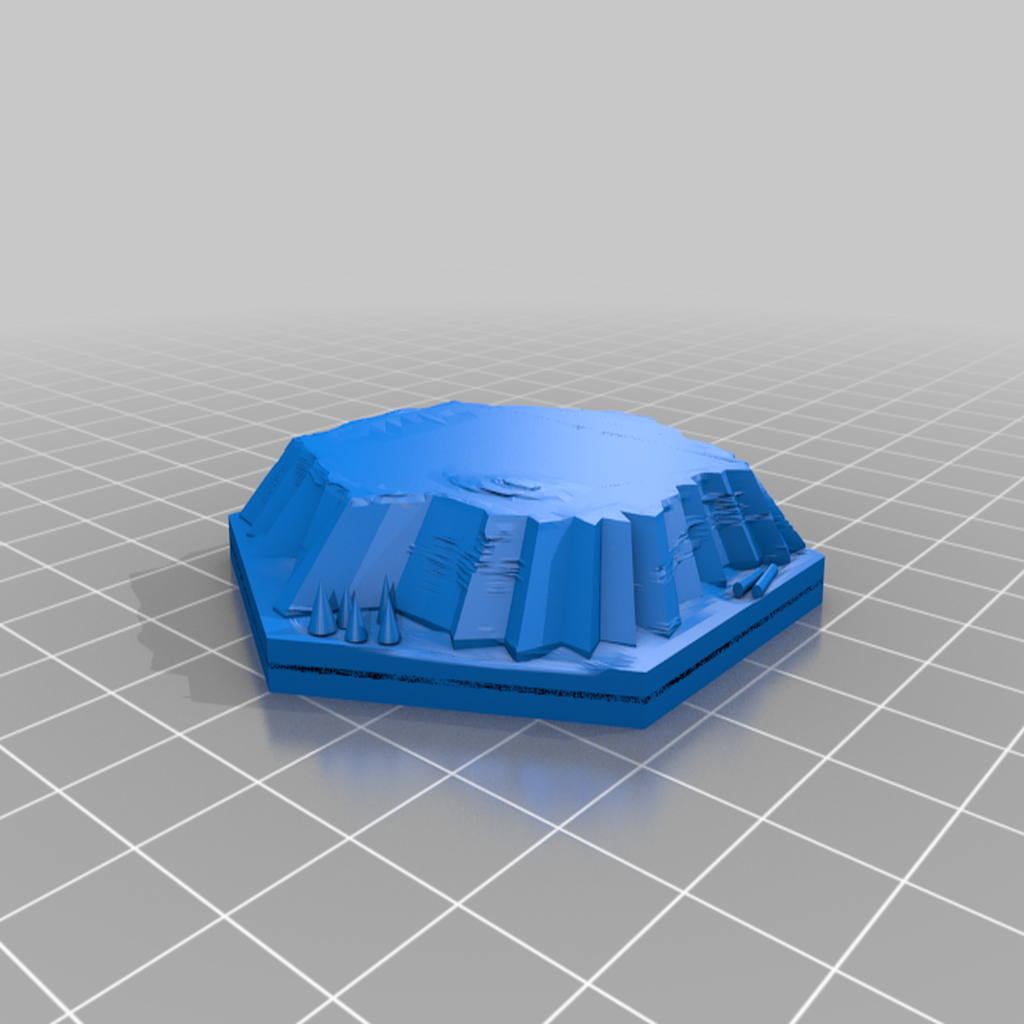 Free STL file Terrain Tiles for Board Games 🌉・3D printable model to ...