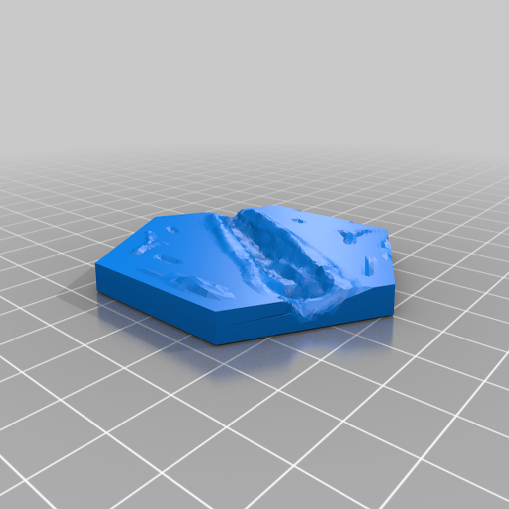 Free STL file Terrain Tiles for Board Games 🌉・3D printable model to ...
