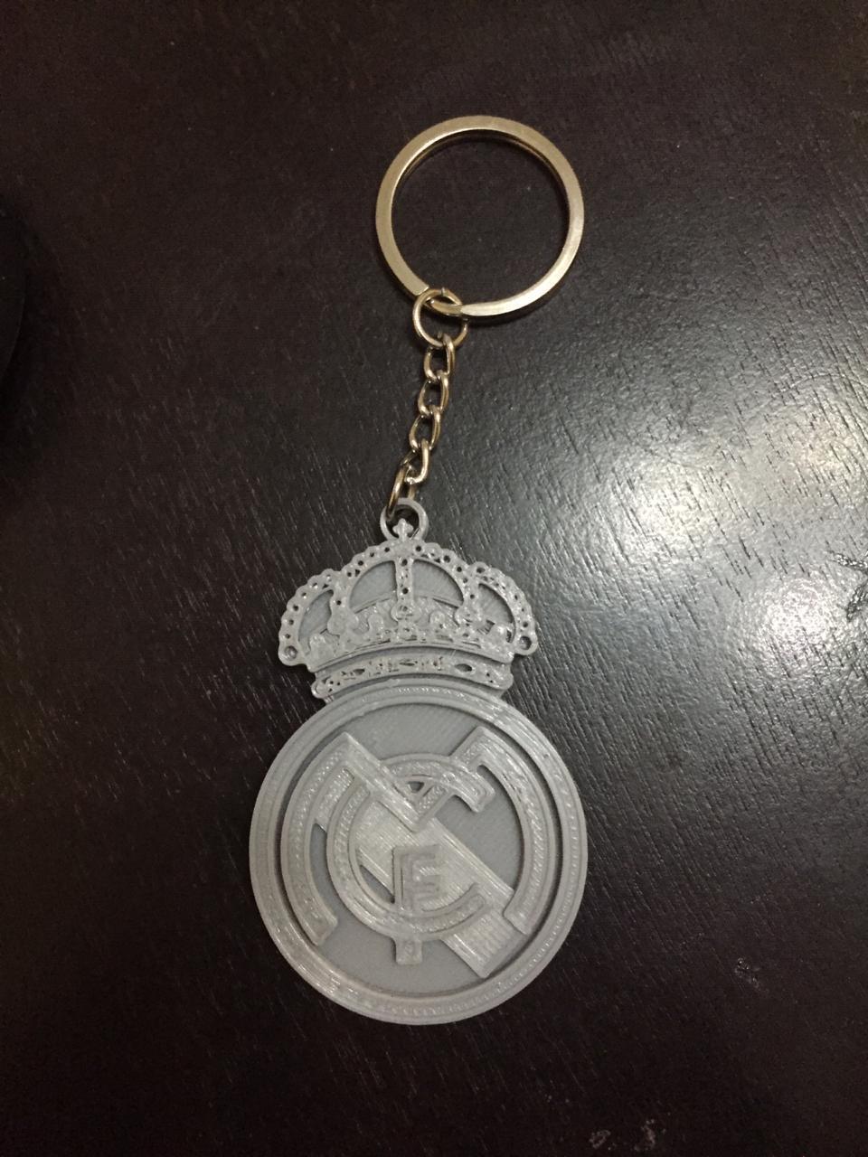 STL file Real Madrid team key ring 🔑 ・3D printing model to download・Cults