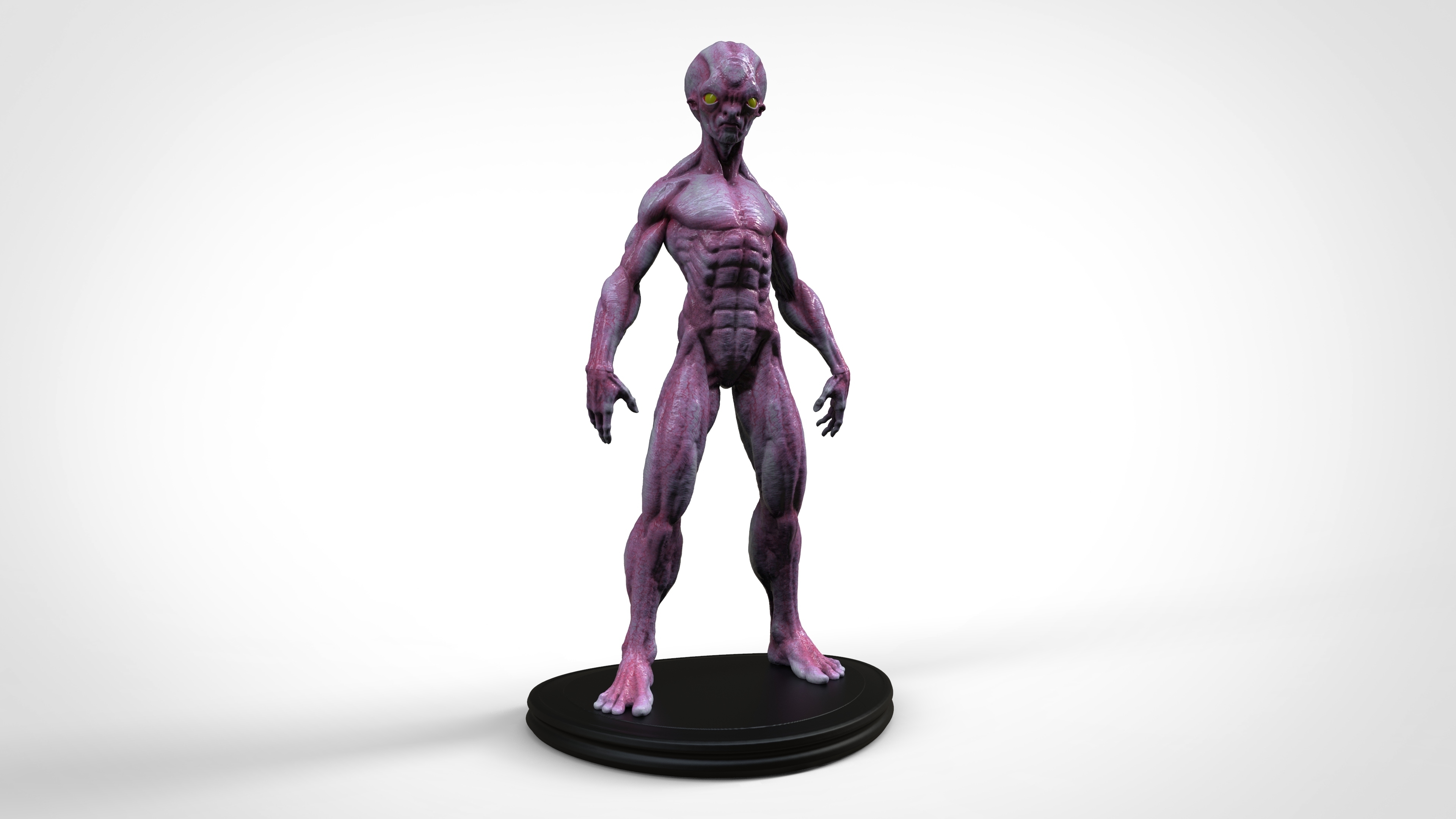 STL file Alien Gris - Gray Alien 👽 ・3D printable design to download・Cults