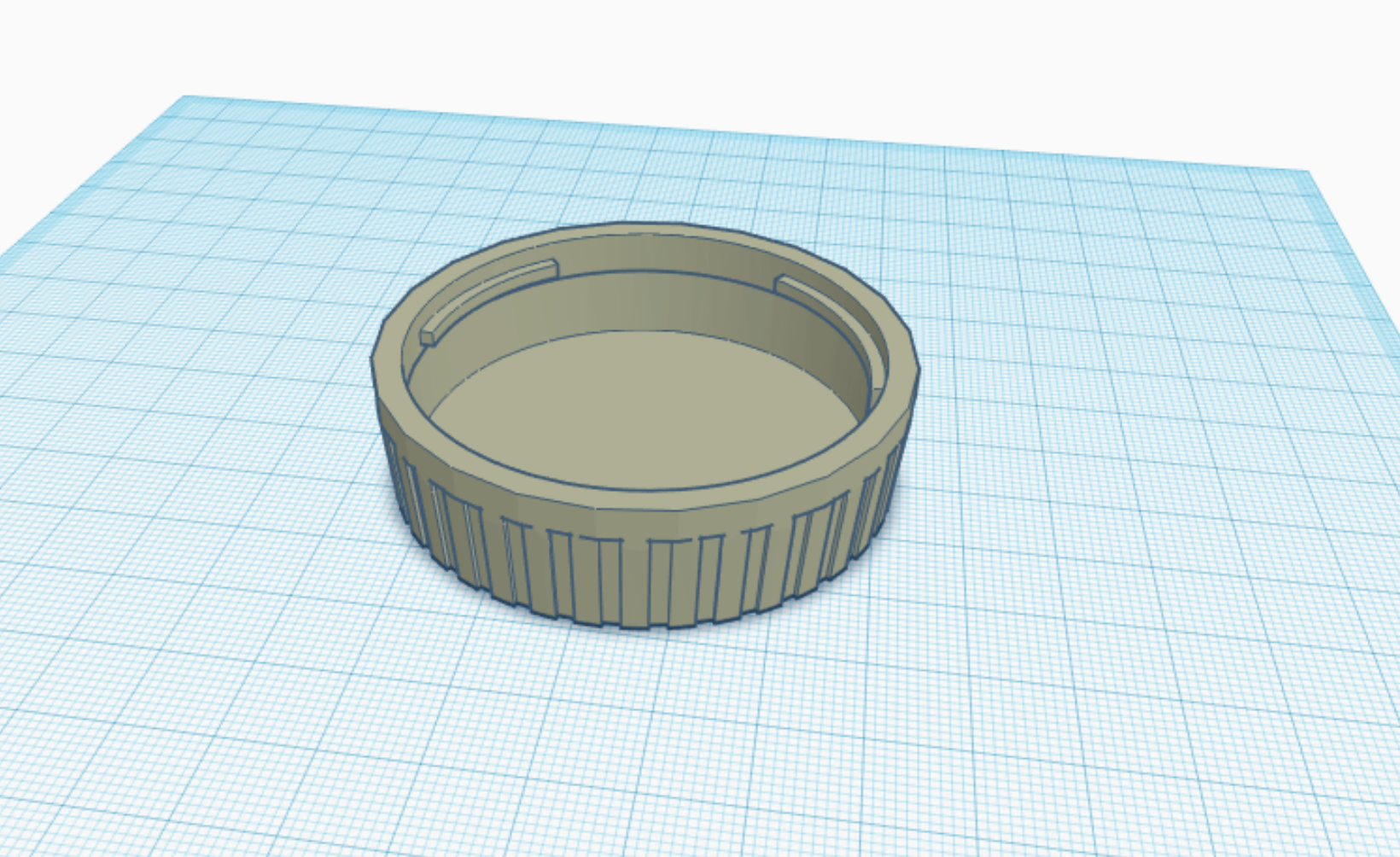 🔙 Canon EF Lens Back Cover 3D Print Optimized・Free STL File for ・Cults