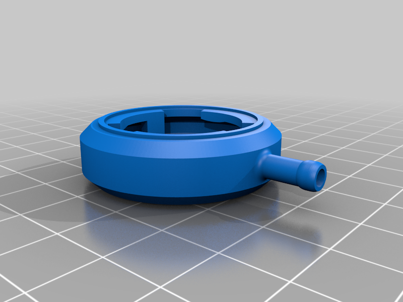 Free STL file 3M Respirator Block-off Caps and External Air tube ...