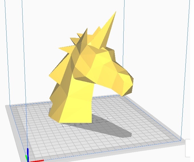 STL file Unicorn-Head 👽 ・3D printing idea to download・Cults