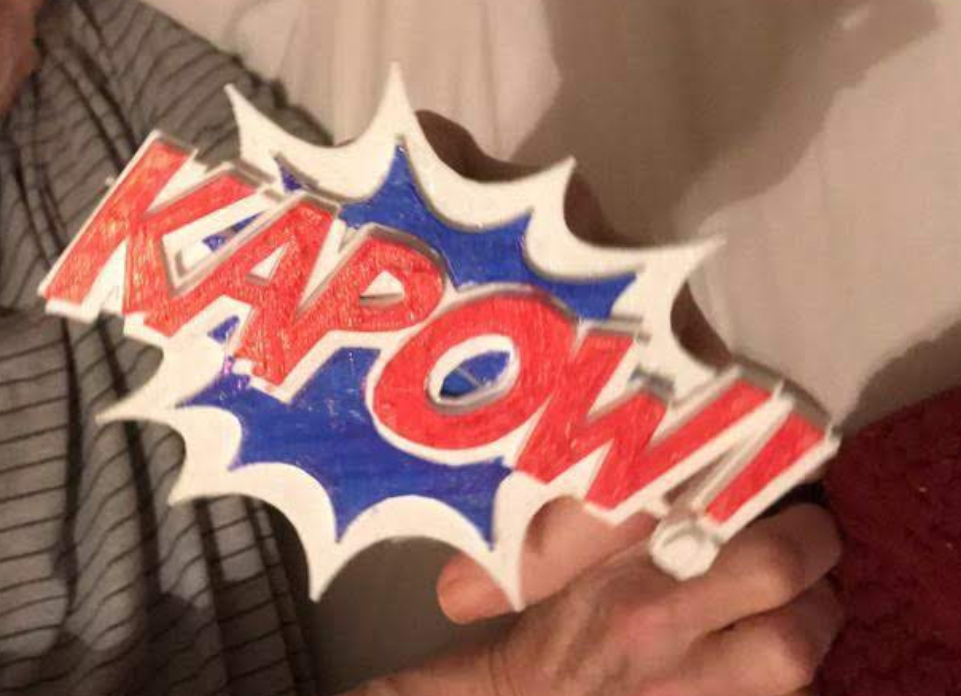 Файл STL Kapow Knuckles 🦸 ・Дизайн 3D-печати для загрузки3D・Cults