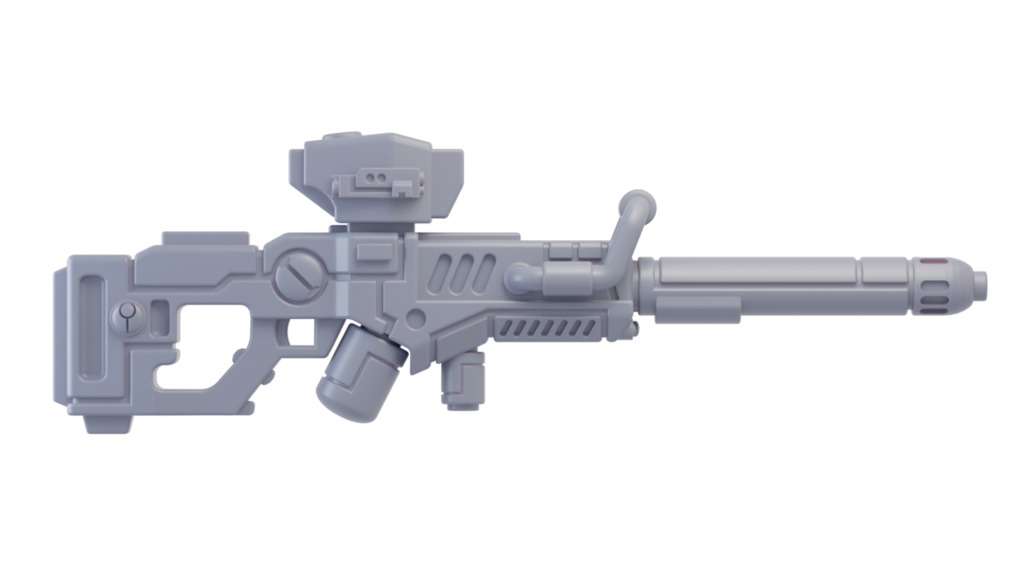 🛰 Space Communist Plasma Rifle Prototype・Free STL File for ・Cults