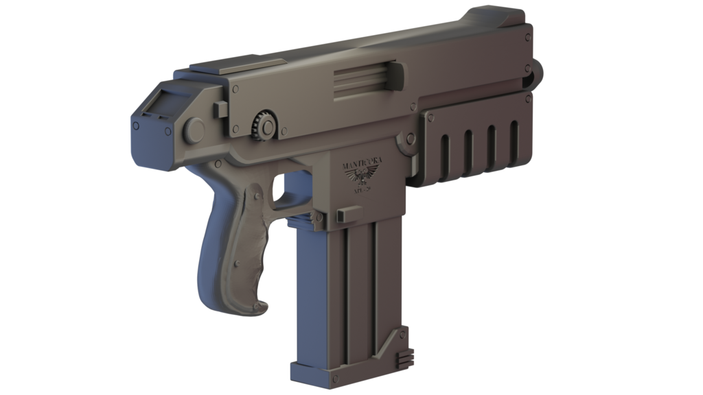 🎲 Manticora Pattern Bolter・Free STL File for ・Cults