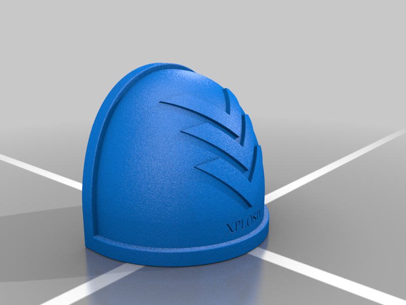 🎲 Retributor Shoulder Pads・Free STL File for ・Cults