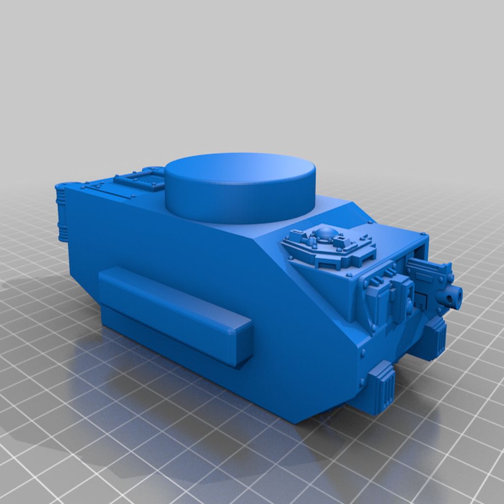 🪖 Raptor Class Medium Battle Tank・Free STL File for ・Cults