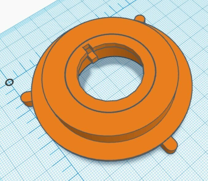 Archivo 3D gratis Nab Adaptador Hub 🎵 ・Diseño de impresora 3D para ...