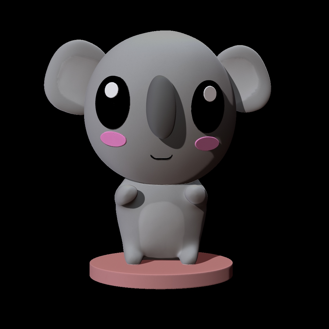 STL file koala - cute 🐨 (OBJ)・3D print design to download・Cults