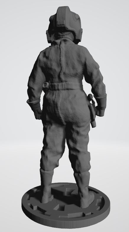 👔 TIE_Fighter_Pilot・ STL File for ・Cults