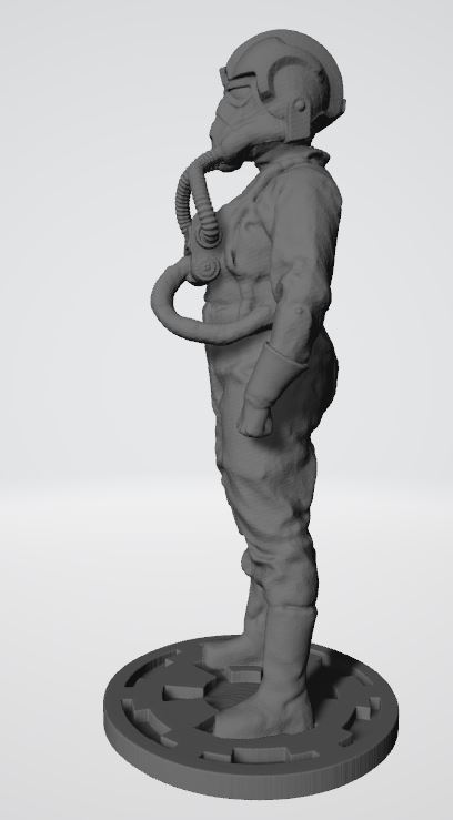 👔 TIE_Fighter_Pilot・ STL File for ・Cults