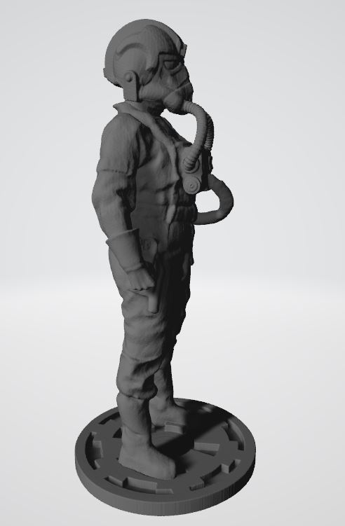 👔 TIE_Fighter_Pilot・ STL File for ・Cults