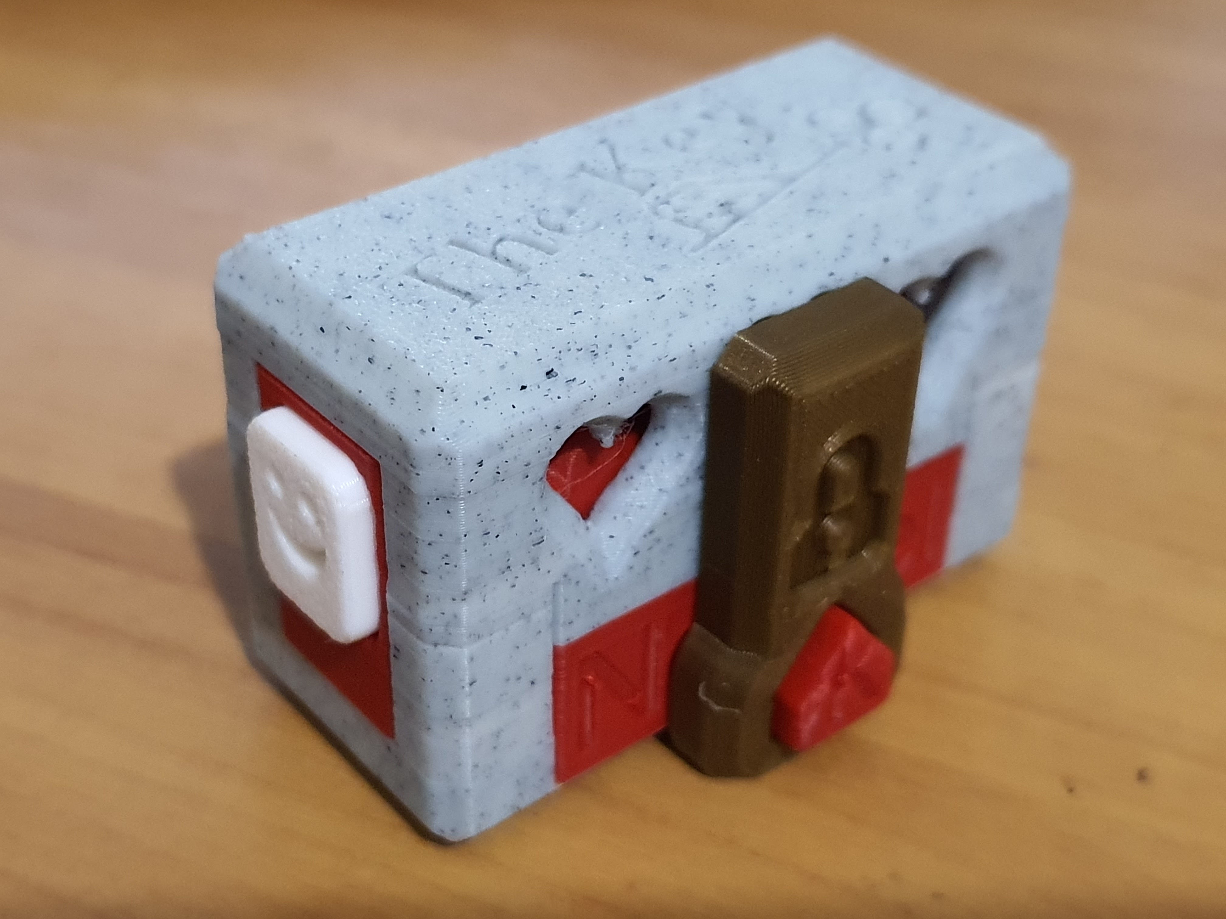 3D print The Key - Puzzle Box・Cults