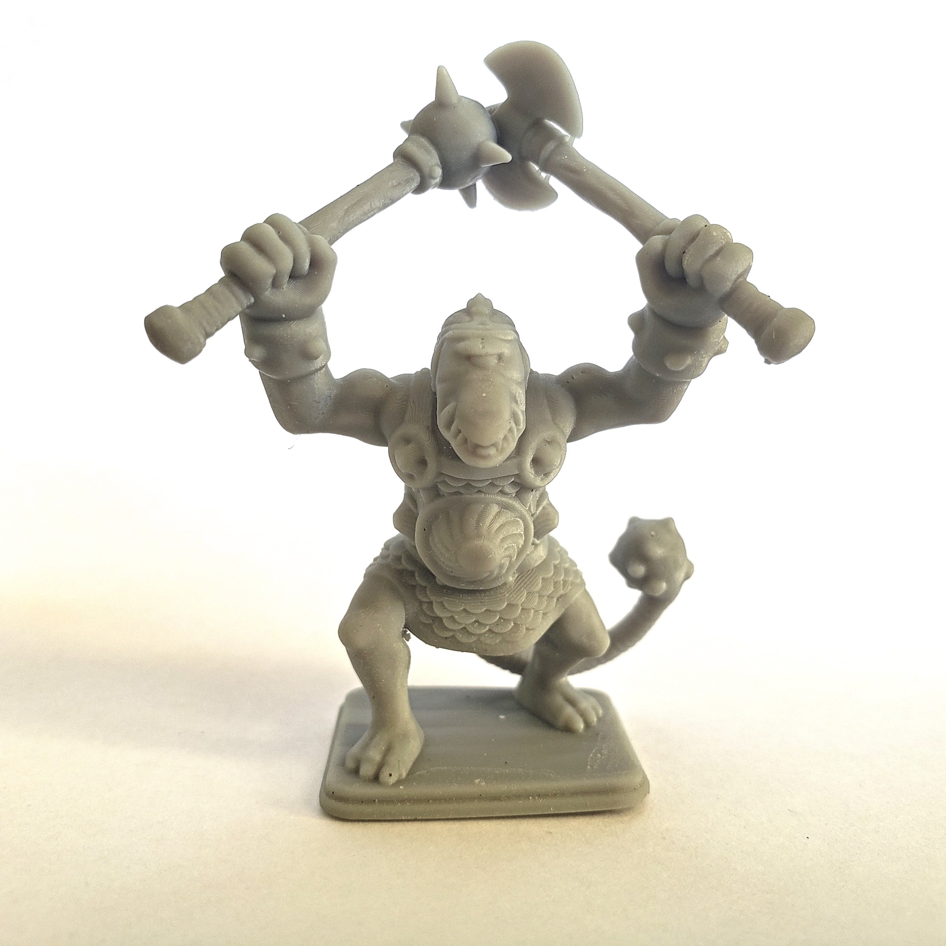3D print HeroQuest - Fimir Warlord with Axe and Mace・Cults