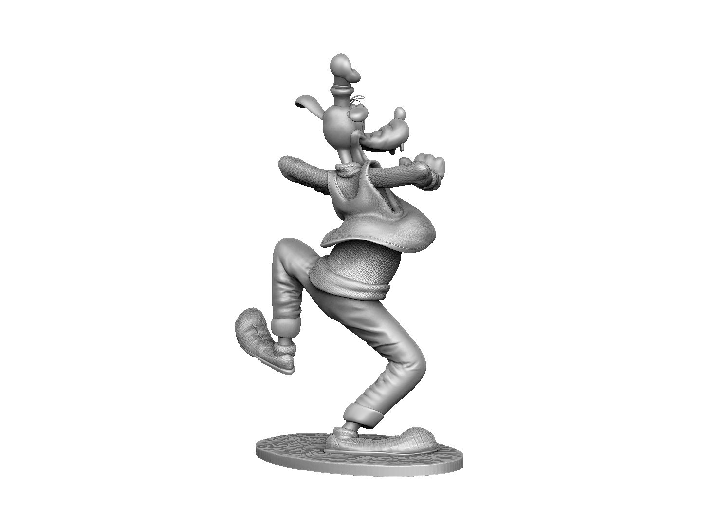 STL file Goofy STL 3D printable 🧒 ・Model to download and 3D print・Cults