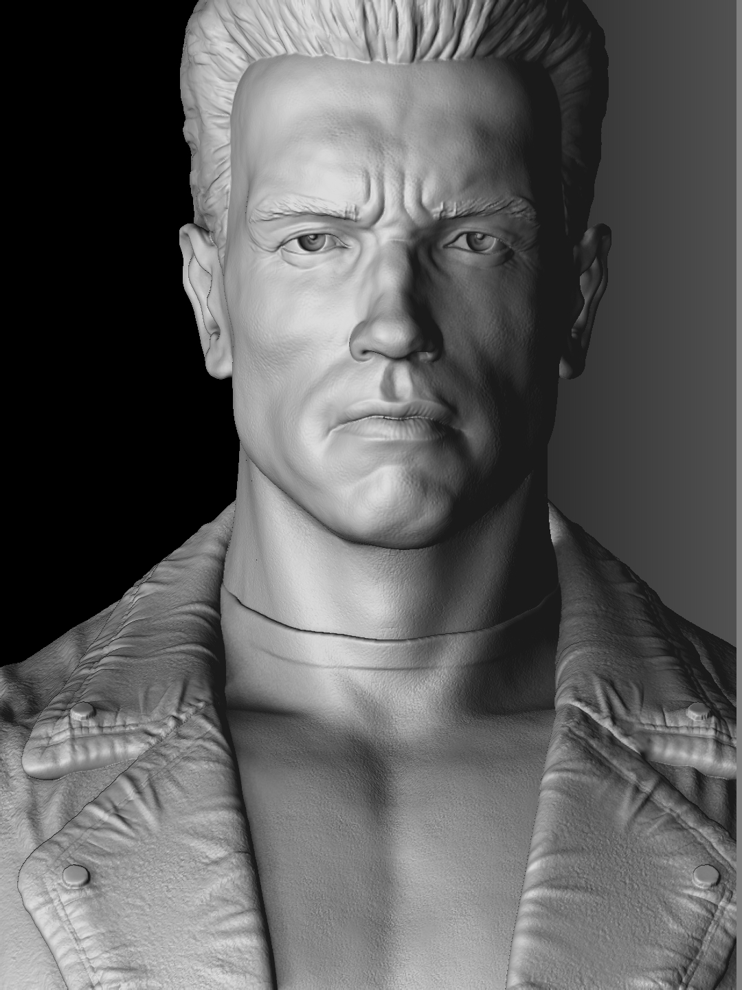 STL file Arnold Shwarzenegger.T-800.Terminator.For 3d print.STL. 🤖 ・3D ...