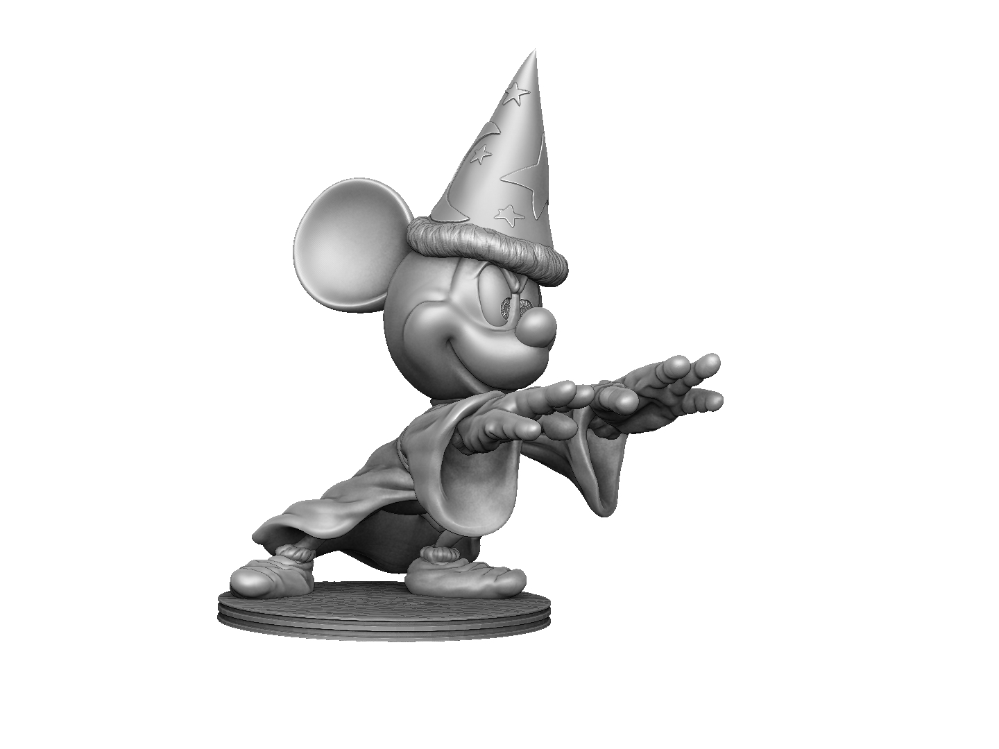 🧒 Mago Mickey STL imprimible en 3D・Archivo STL para Impresión 3D・Cults